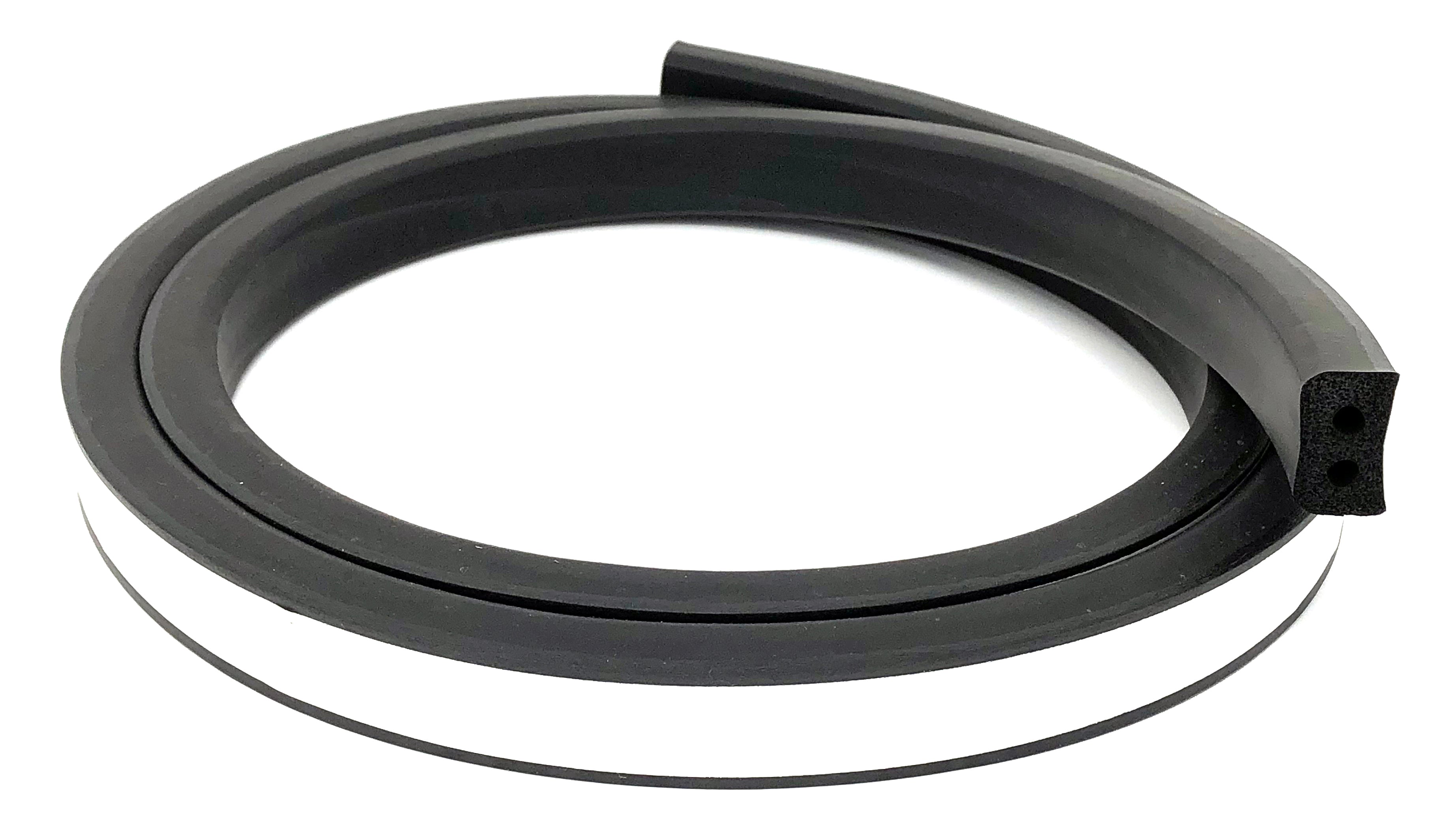 Automotive Weather Stripping Esi Front Rail Seal XL 5 1/2' Epdm Rubber ...