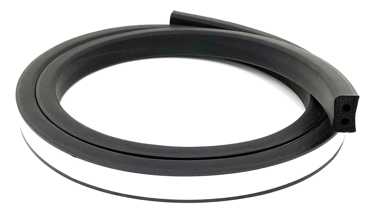 Front Rail Seal™ 6ft EPDM Rubber for Truck Cap, Camper Shell, Topper ...