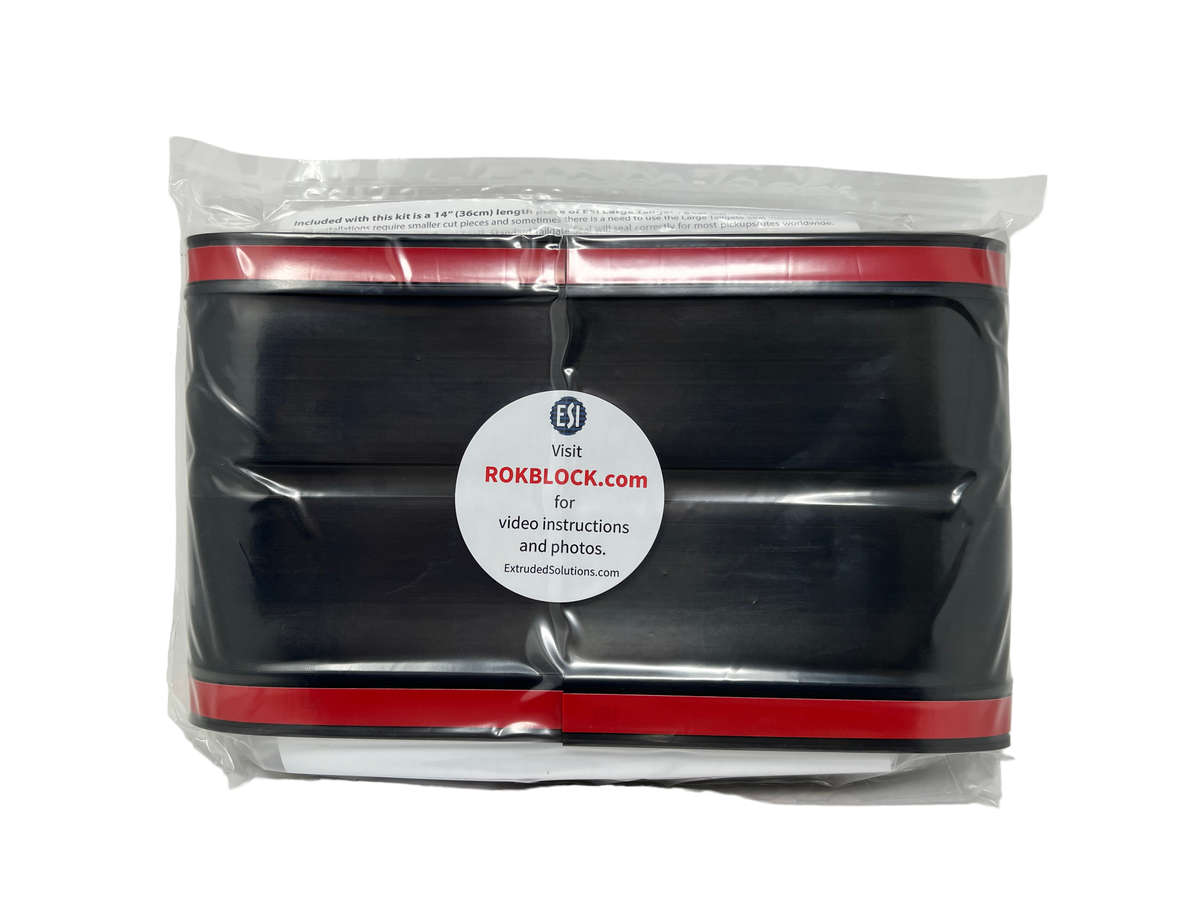 ESI ROK Block XL Tailgate Gap Cover 7" Width and Ultimate Tailgate Sea ...